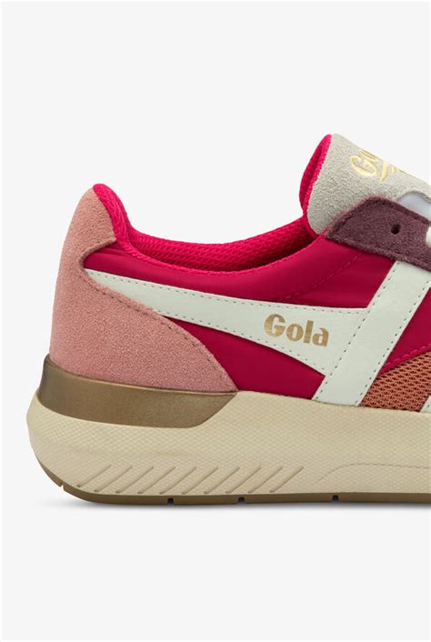 Gola Women S Raven Orange Spice Raspberry Coral Pink Atheltic Lace Up