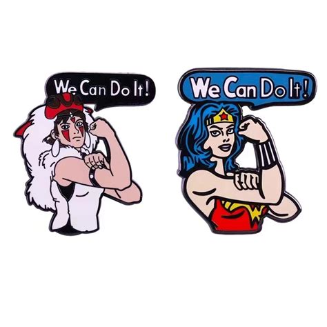 Custom High Quality Cartoon Hard Enamel Lapel Pin Anime Princess