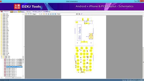 A518mainpcbv21placement Tecno T381 Dzkj Schematics And Pcb Layout
