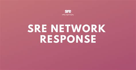 Sre Network Responds To The Release Of Uscj Report On Investigation Of