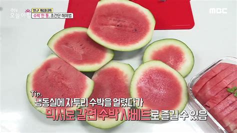 여름철 더위를 날려줄 커다란 수박 이렇게 보관하면 된다
