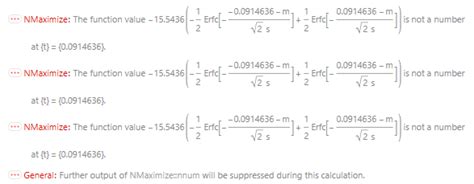 Numerics Plotting With NMaximize Mathematica Stack Exchange
