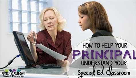 How To Help Your Principal Evaluate Your Special Ed Class Be Proactive