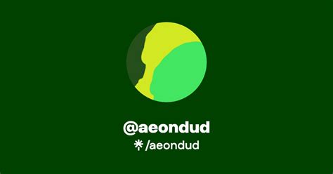 Aeondud Twitter Linktree