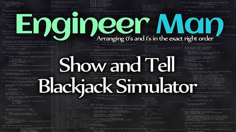 Python Blackjack Simulator Youtube
