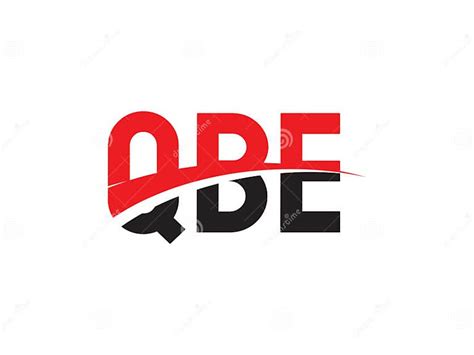 Qbe Letter Initial Logo Design Vector Illustration Stock Vector Illustration Of Creativity