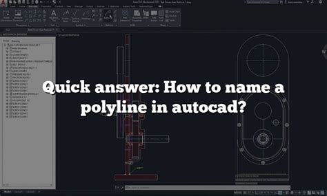 quick answer how to name a polyline in autocad caddikt