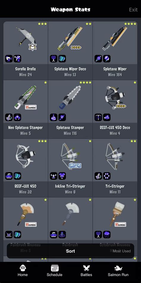 I Finally One Starred Every Weapon Minus Foil Squeezer Because Splattercolor Screen Was Still