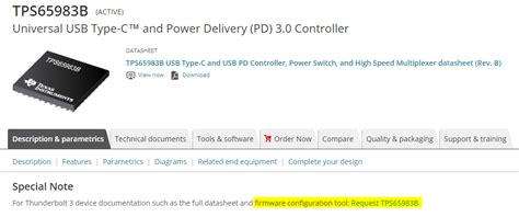 Tps65983b Latest Fw Version Interface Forum Interface Ti E2e
