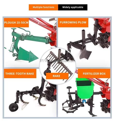 Small Plough Machine Cultivator High Productivity And Safety