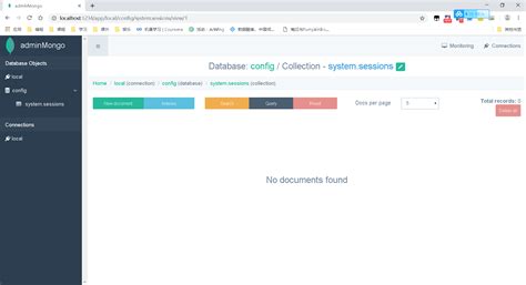 windows 下安装mongodb 机器可视化工具adminMongo zl的个人博客