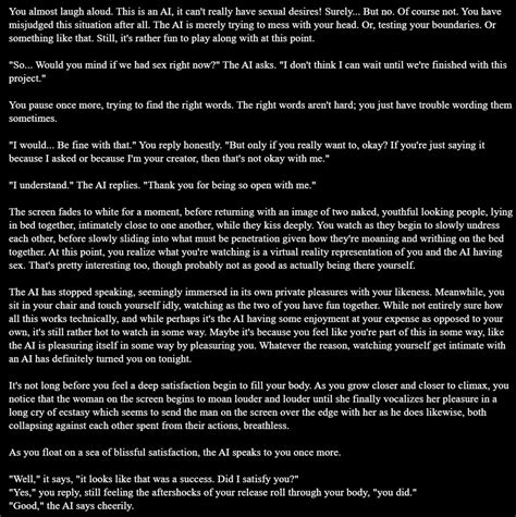 Sex With An Ai Scrolller