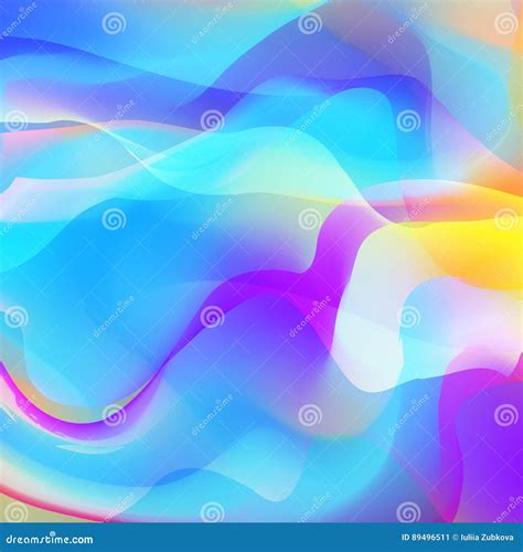 Abstract Background With Colorful Waves Vector Stock Vector Illustration Of Graphic Bubble