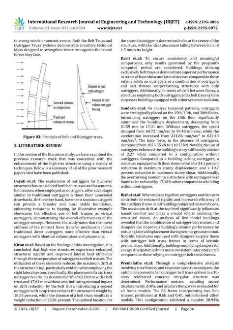Comparative Study Of Seismic Analysis Of RC Frame Structure With And Without Belt Truss And