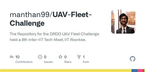 Github Manthan Uav Fleet Challenge The Repository For The Drdo Uav Fleet Challenge Held A