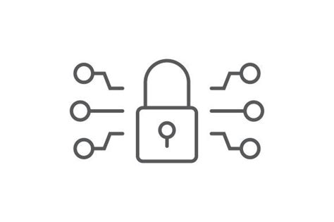 Cyber Security Thin Line Icon Graphic By Fox Design · Creative Fabrica