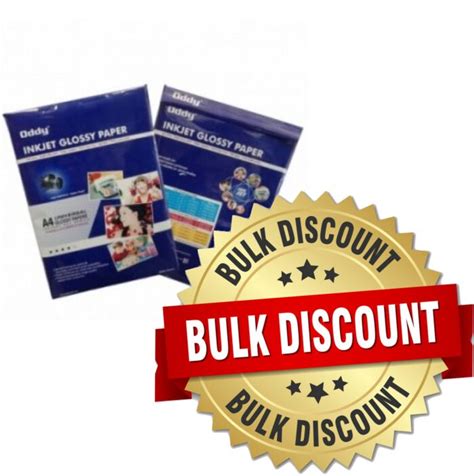 Oddy Inkjet Glossy Paper A4 Size 50sheets 130gsm Pack
