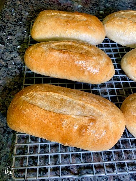 The Best Soft And Chewy Bread Roll For Hoagiessubmarinegrinders