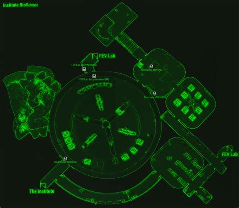 The Institute Fallout 4 Map Poosquared