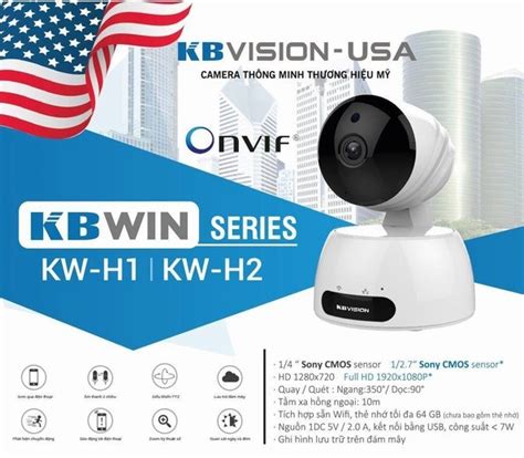 Camera Ip Hồng Ngoại Không Dây 2 0 Megapixel Kbvision Kbwin Kw H2 Camera Không Dây