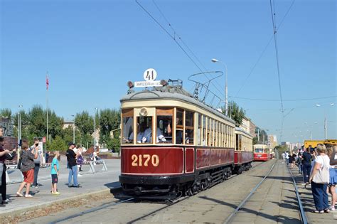 Москва, КМ № 2170; Москва — Парад и выставка трамваев в честь Дня ...