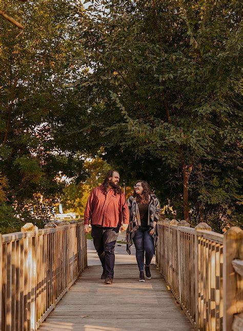 Petrifying Springs Kenosha Engagement Session Kaitlyn Colton