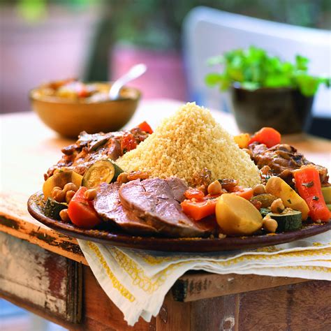 Recette couscous au méchoui Marie Claire