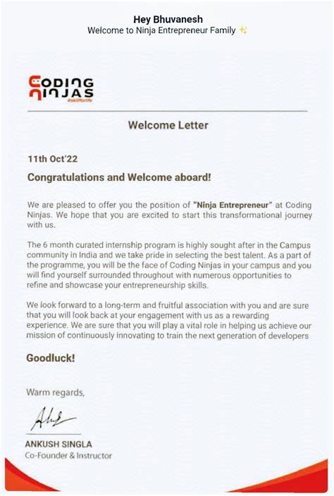 Bhuvanesh Waran On Linkedin Codingninjas