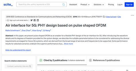 Air Interface For 5g Phy Design Based On Pulse Shaped Ofdm