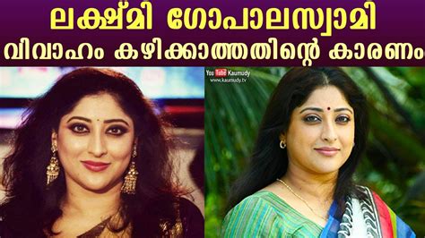 Why Lakshmi Gopalaswamy Is Not Getting Married Tharapakittu