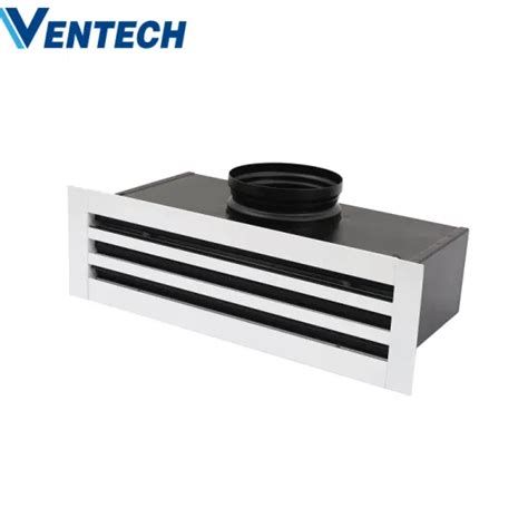 Linear Air Diffuser Aluminum Adjustable Linear Slot Air Diffuser With Plenum Box Aluminum Air Linear Air Diffuser Aluminum Adjustable Linear Slot Air Diffuser With Plenum Box Aluminum Air