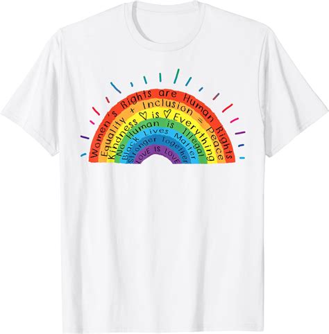Gay Pride Human Rights Black Lives Matter Love Is Love T Shirt