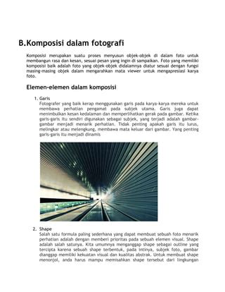 Materi Basic Fotografi 1 Docx