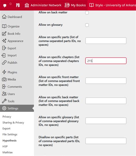 Hypothesis For Webbook Annotation And Comments University Of Arkansas OER Style Guide