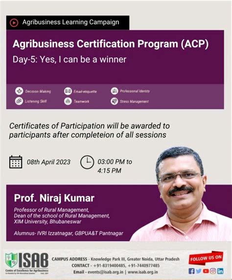 Shubham Shrivas On Linkedin Dear Connections On Day 5 Session 2 Of The Agri Business