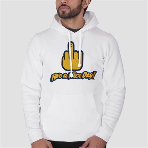 Have A Nice Day Middle Finger Shirt Cheap