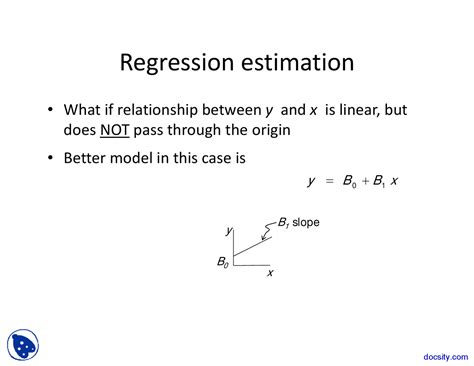 Regression Estimation Survey Sampling Techniques Lecture Slides Docsity