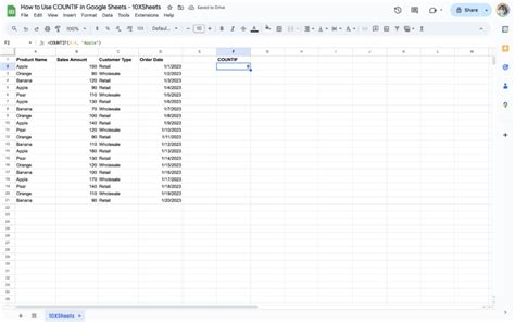 How To Use COUNTIF In Google Sheets With Multiple Criteria XSheets