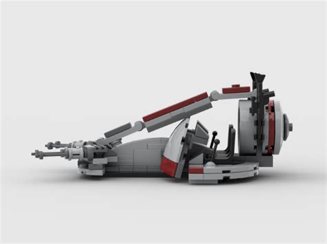 Lego Moc Republic Swamp Speeder By Absls Rebrickable Build With Lego