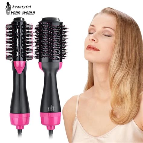 롤드라이기 볼륨고데기 에어브러쉬 1000w 헤어 드라이어 뜨거운 공기 브러시 Styler 및 티몬