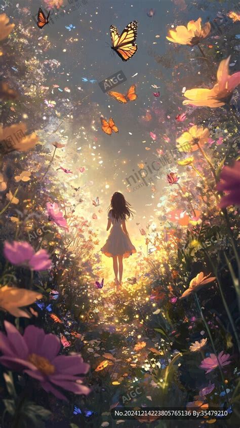 ai创作图班蝴蝶梦幻光影 蝴蝶与仙境 插画女孩与蝶 大蝴蝶与格桑花 蝴蝶梦幻之旅 浪漫蝴蝶流星 万花丛中蝴蝶 插画梦幻蝴蝶 蝴蝶盛夏夏天 蝴蝶