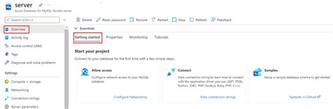 Improved Portal Experience To Manage Azure Database For Mysql Flexible Server Microsoft