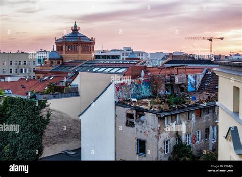 Berlin Mitte Rooftop View Octagonal Tower Domes Of Restored Postamt