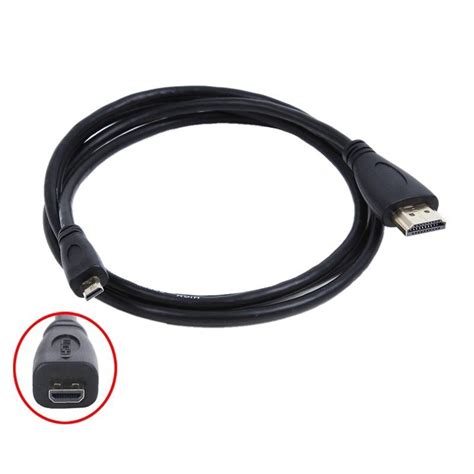 Câble Micro Hdmi Pour Caméra Hd 1080p A V Pour Go Grandado