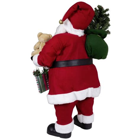 Père noël géant Parker Figurine pour décoration de noel et vitrine