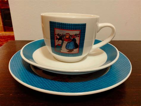 Komplet śniadaniowy Filiżanka Rie Cramer Wrocław Krzyki • Olx Pl