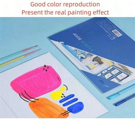 30 Sheets A4 Double Sided Anime Drawing Paper Book Designed To Prevent