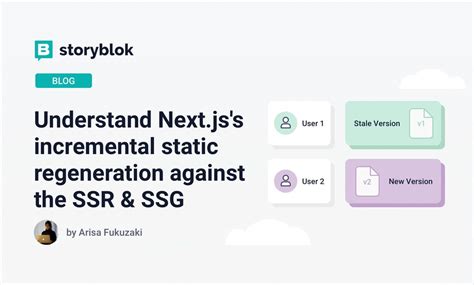 understand next js s incremental static regeneration against the ssr