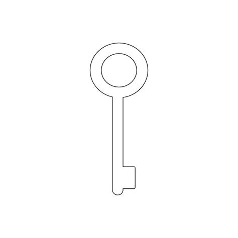 Premium Vector Key Logo