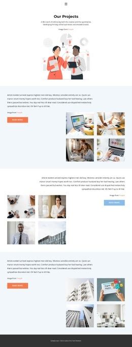 Comprehensive Level Web Page Design By Nicepage